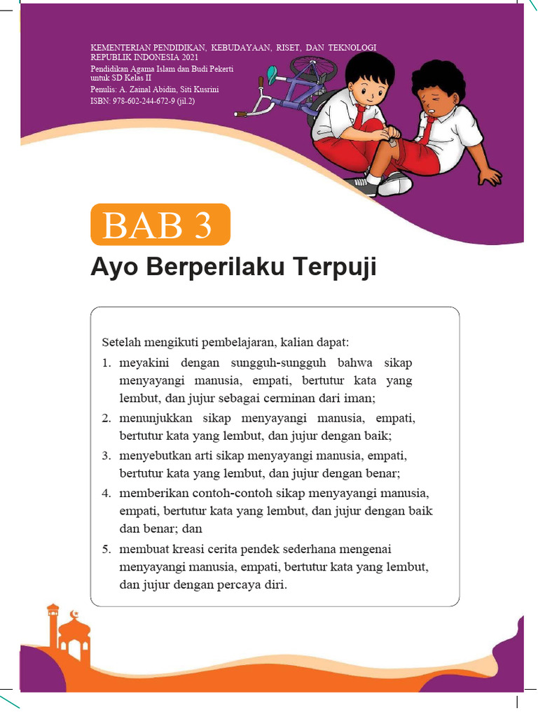 Modul Ajar Kelas 2 Aklak Terpuji | PDF