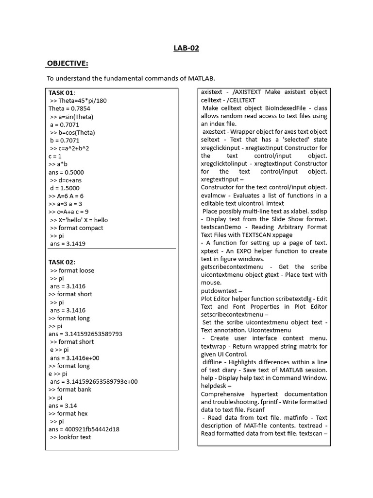 Matlab 2 | PDF | Menu (Computing) | Texture Mapping