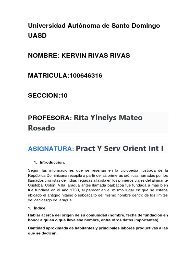 Conociendo Mi Comunidad | PDF