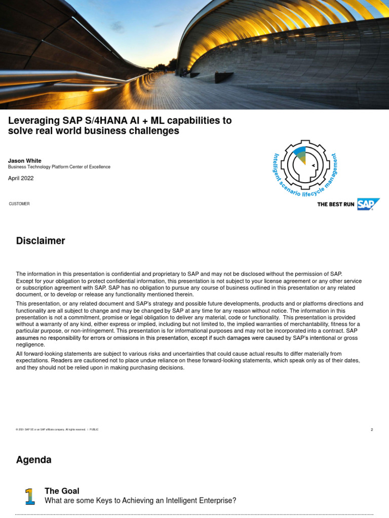 Leveraging S4 AI ML Capabilities 1689177179 | PDF | Machine Learning ...