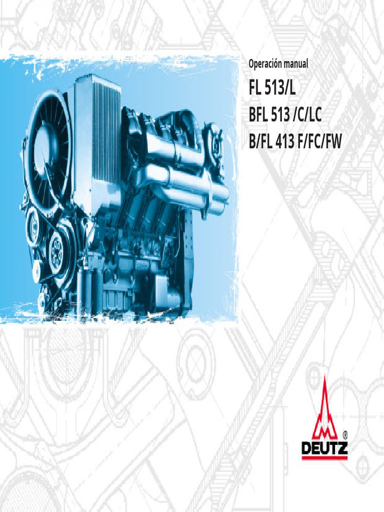 Manual de operación motores Deutz 513 | PDF