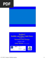 RISA Connection Notes | PDF | Beam (Structure) | Column