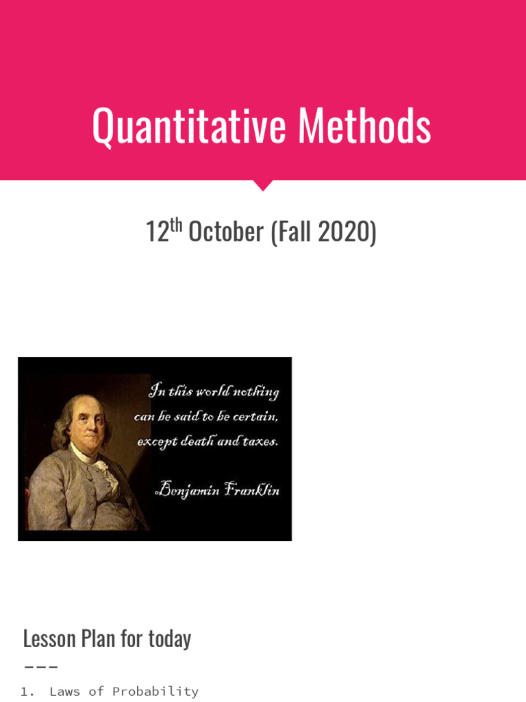 Quant 2020 Lecture 2 Ft Pdf 2117