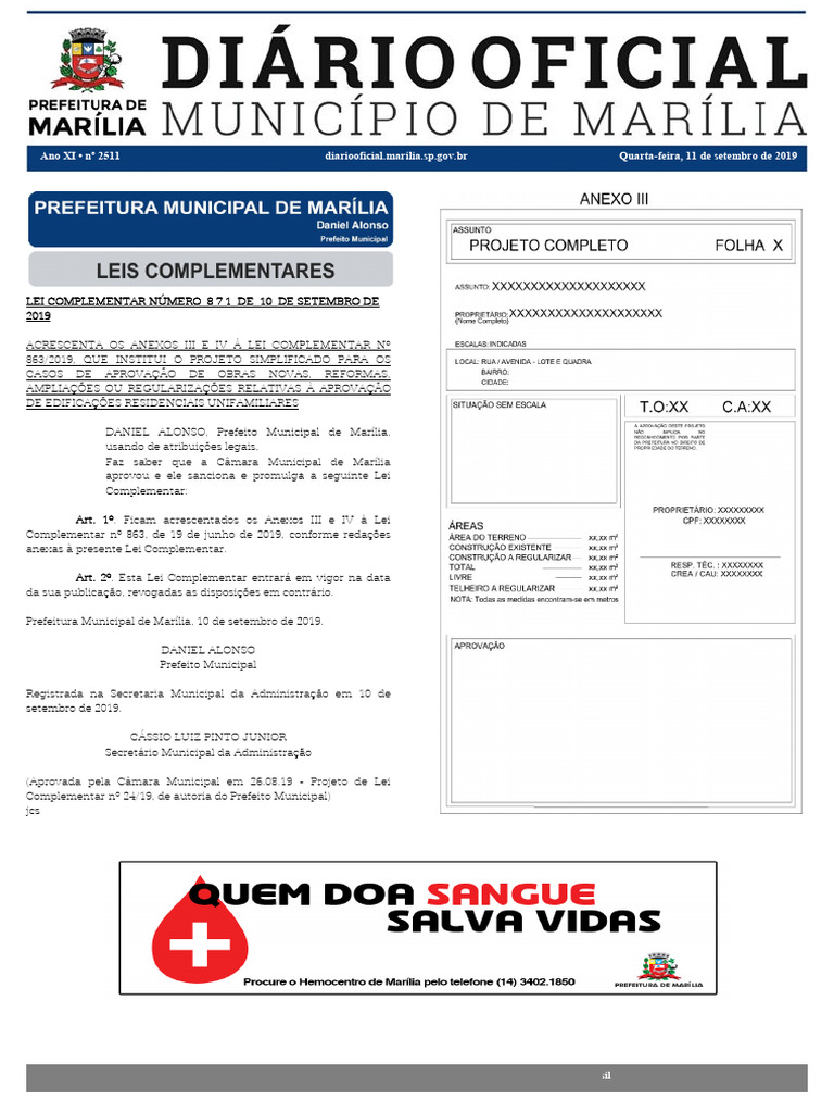 Complementar 871 2019 | PDF