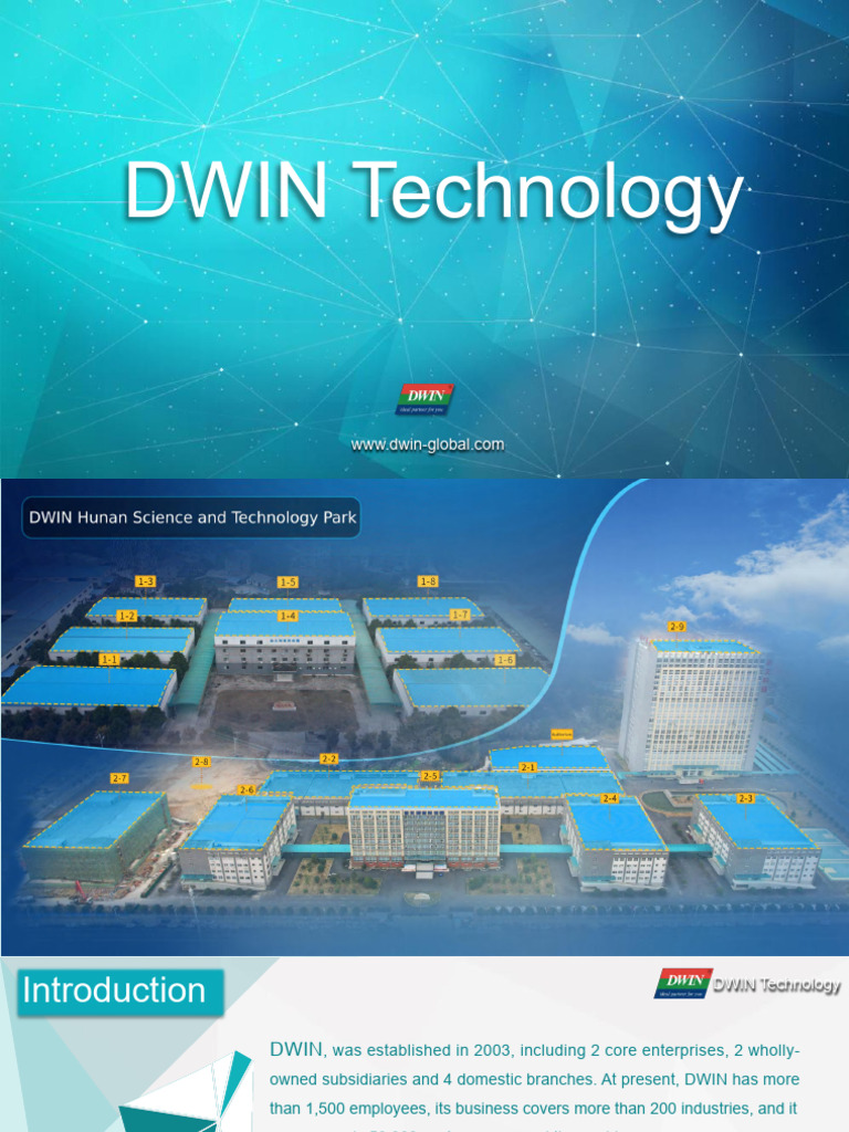 DWIN Introduction 2023 | PDF | Touchscreen | User Interface