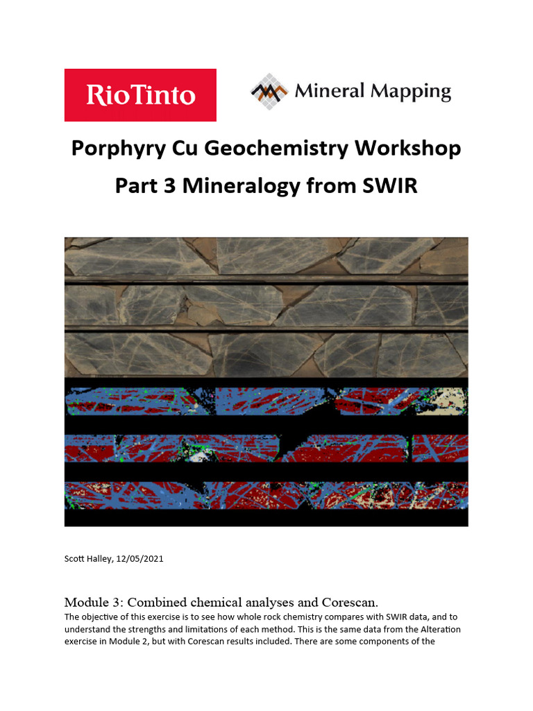Porphyry Cu Geochemistry Module3 | PDF | Minerals | Mineralogy