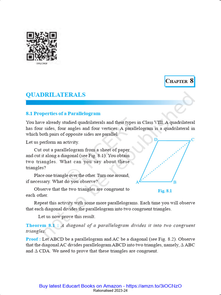 Quadrilaterals | PDF | Rectangle | Geometric Shapes