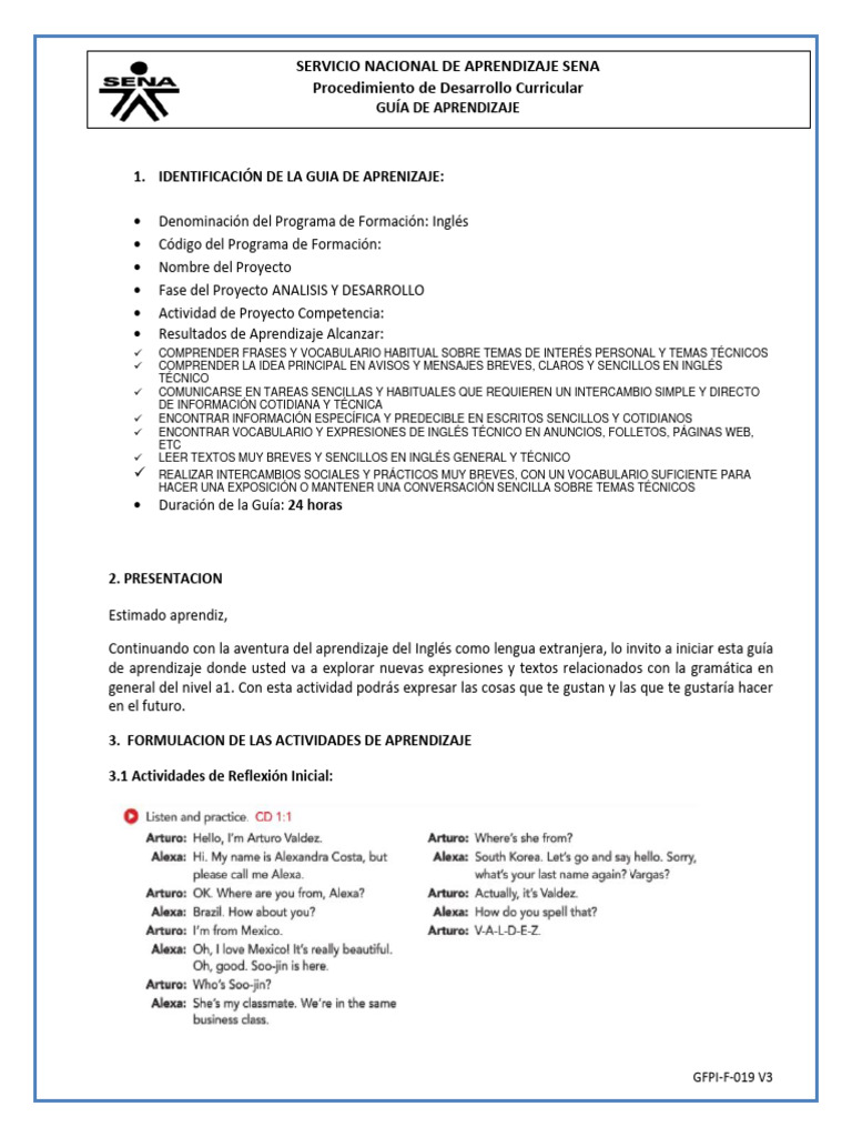 Verb To Be Learning Guide 2023 | PDF | Aprendizaje | Evaluación