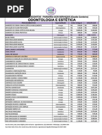 Tabela de Preços Médis Dental 2024 | PDF | Dente | Prótese