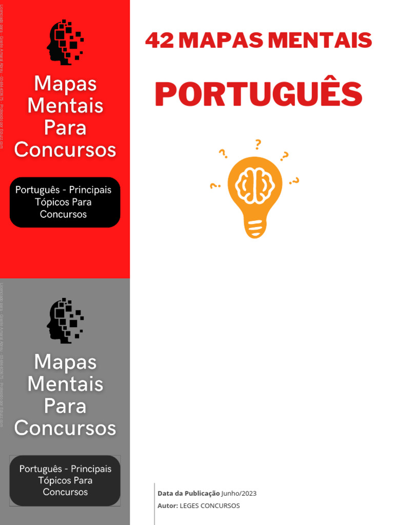 42 Mapas Mentais de Portugues CL | PDF | Estresse (Linguística ...