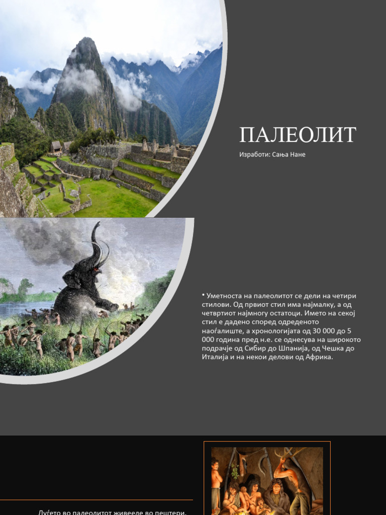 Paleolit | PDF