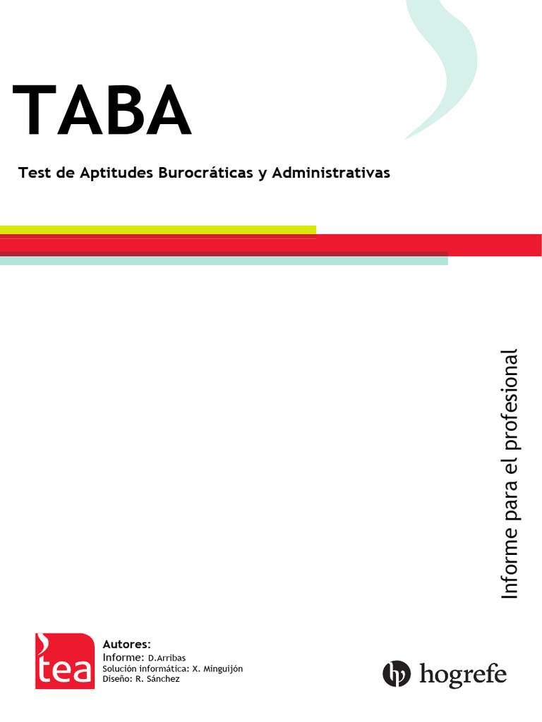 Taba - Ejemplo | PDF