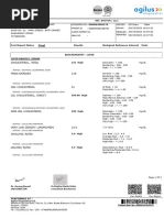 CBC Test Report Analysis and Results | PDF | White Blood Cell | Medicine