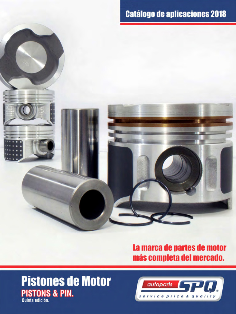 Catalogo Pistones SPQ 2018 | PDF