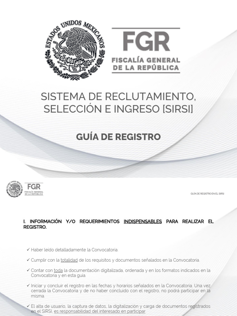Guía de Registro en el SIRSI | PDF | Contraseña | Archivo de computadora