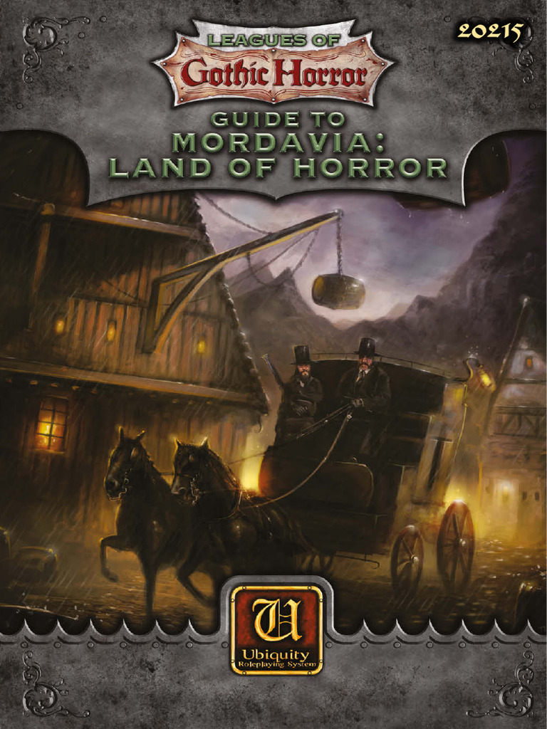Leagues of Gothic Horror - Guide To Mordavia - Land of Horror | PDF ...