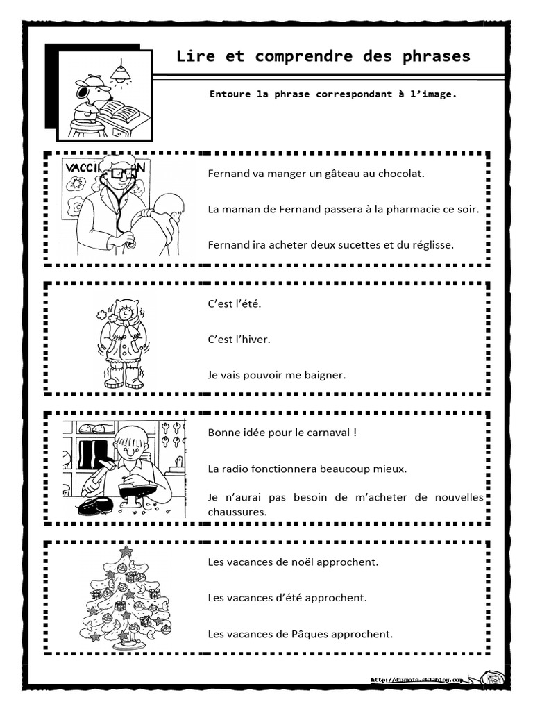Exercices de structure de phrase | PDF