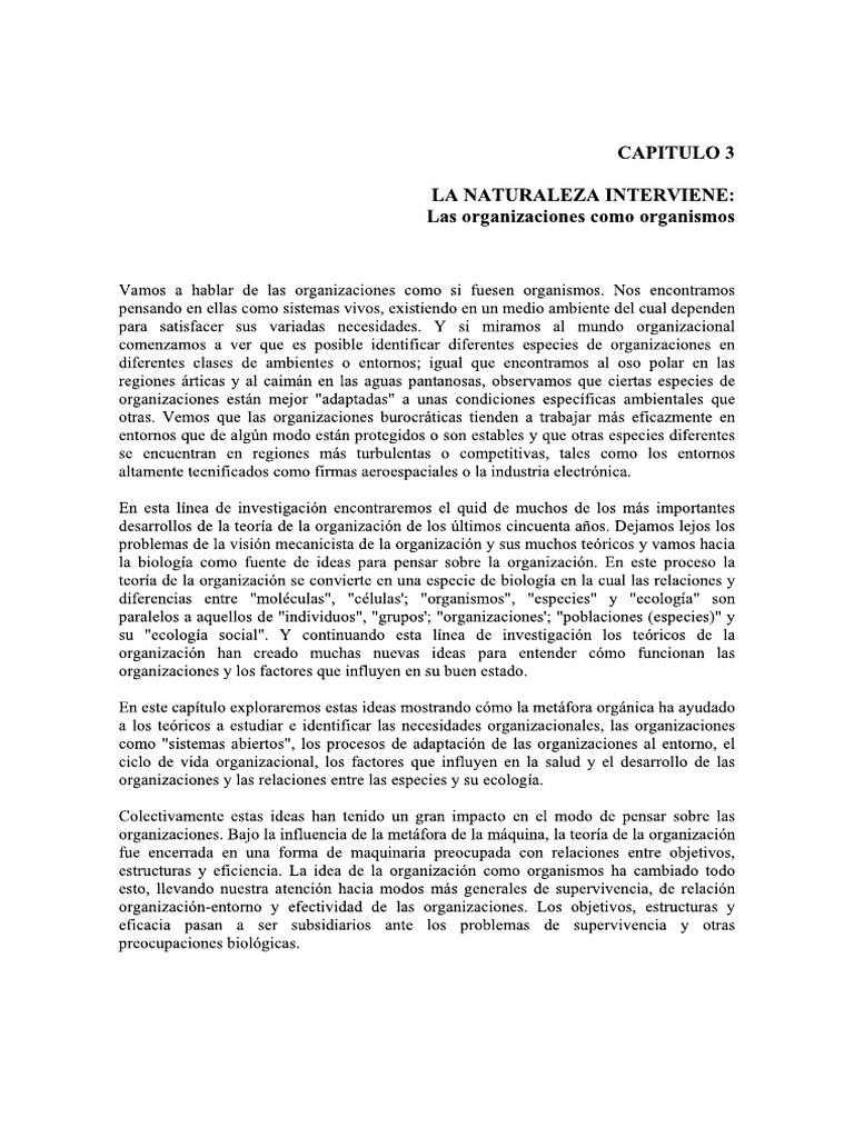 La Naturaleza Interviene | PDF