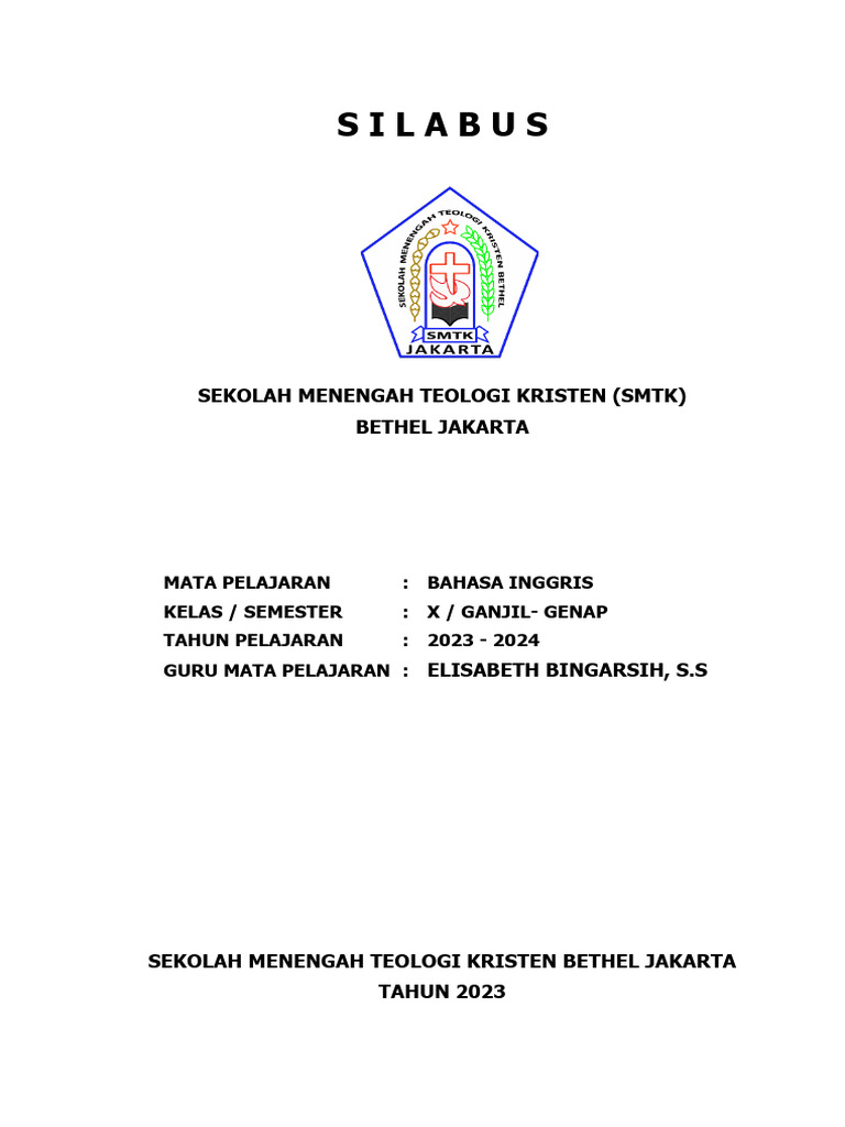 Cover Perangkat Pembelajaran | PDF