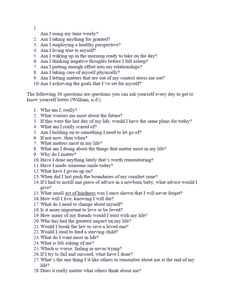 Am I Using My Time Wisely | PDF