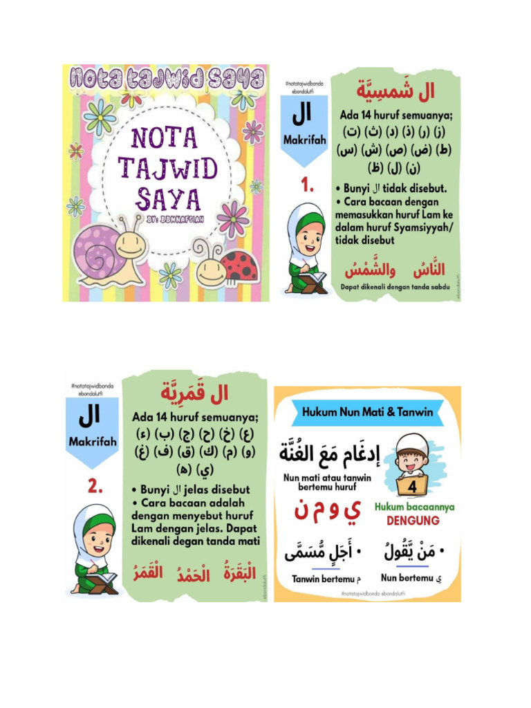 Nota Tajwid | PDF
