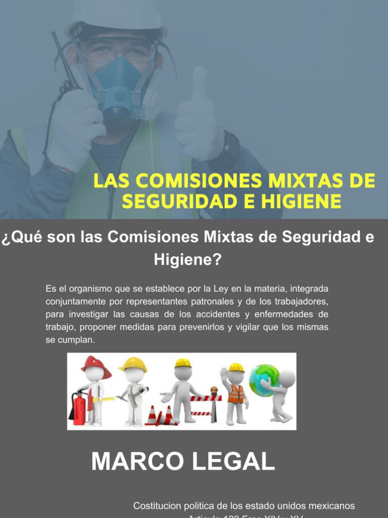 Las Comisiones Mixtas de Seguridad e Higiene | PDF