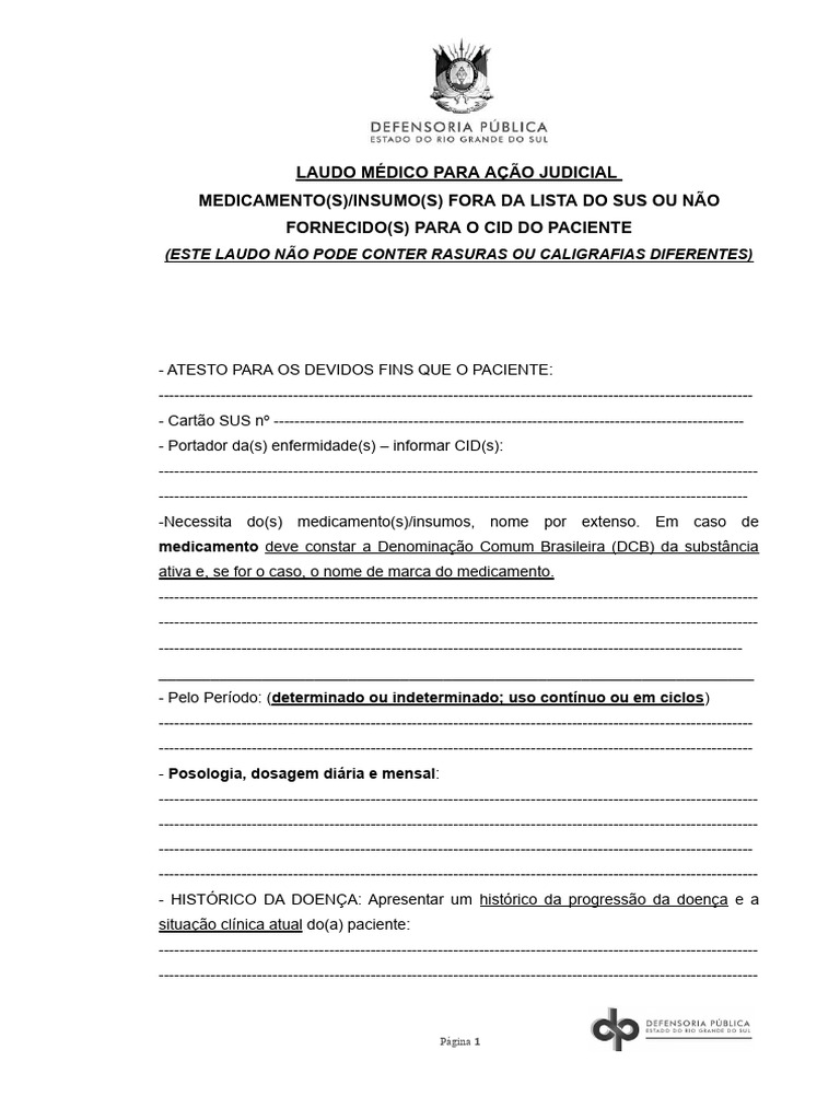 4 - Atestado Médico (Modelo Padrão) | PDF