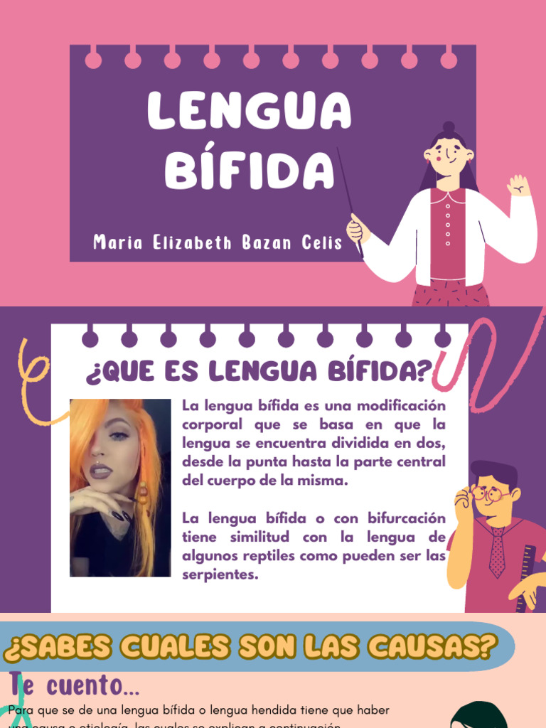 Lengua Bifida | PDF | Lengua | Boca