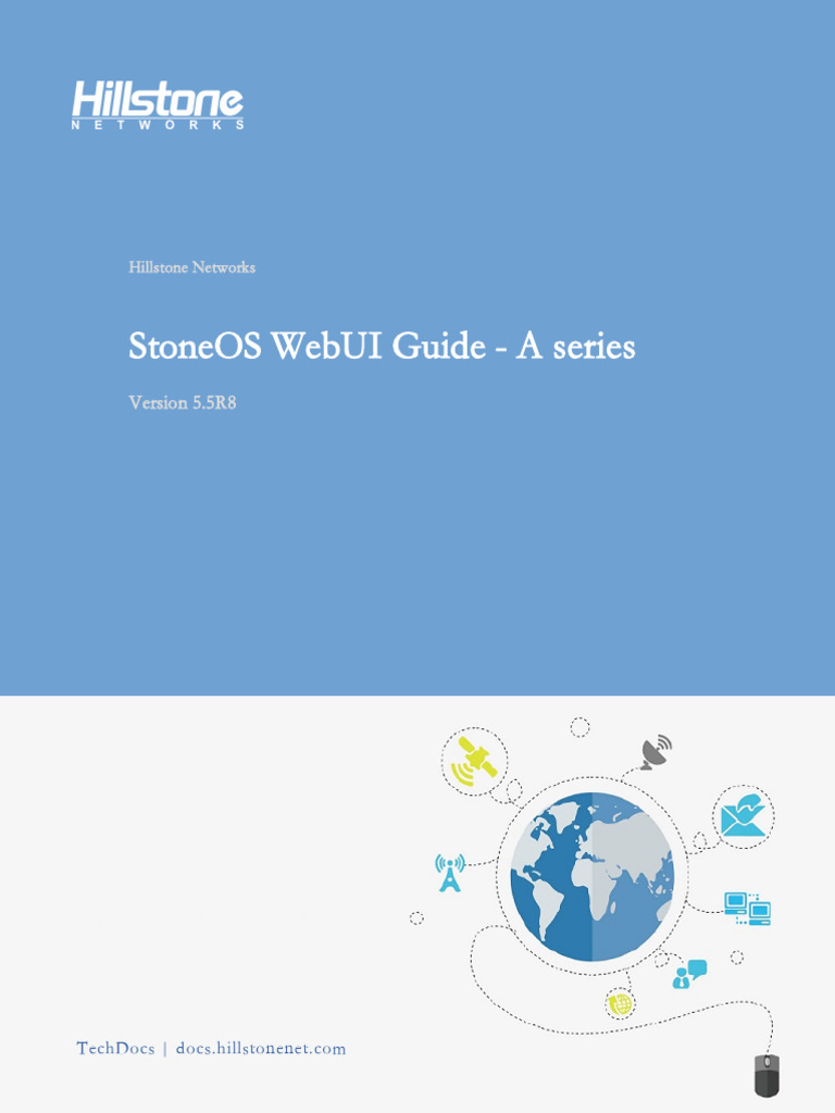StoneOS WebUI User Guide (A Series) V5.5R8 | PDF | Proxy Server ...