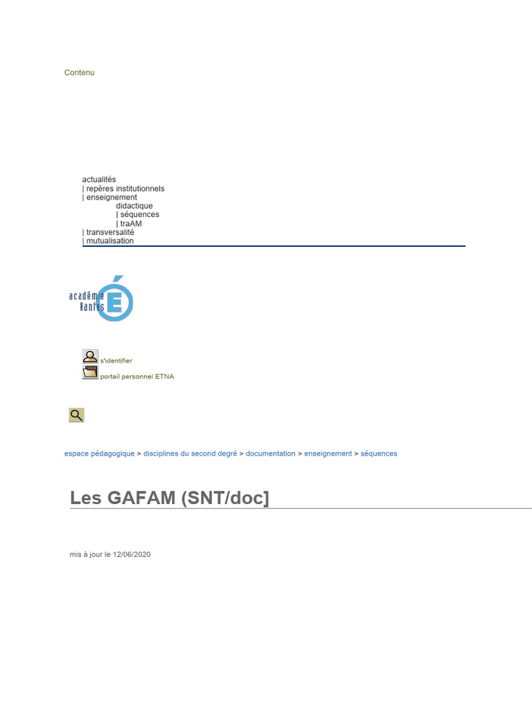 GAFA | PDF