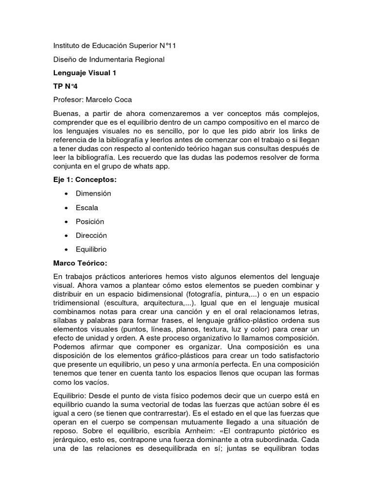 TP N4 Lenguaje Visual1 IES11 | PDF | Simetría