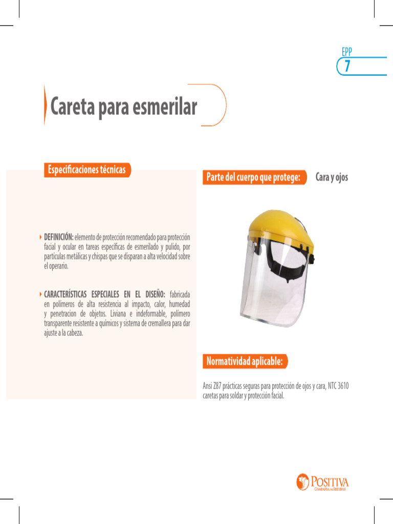07 - Careta para Esmerilar 1 | PDF