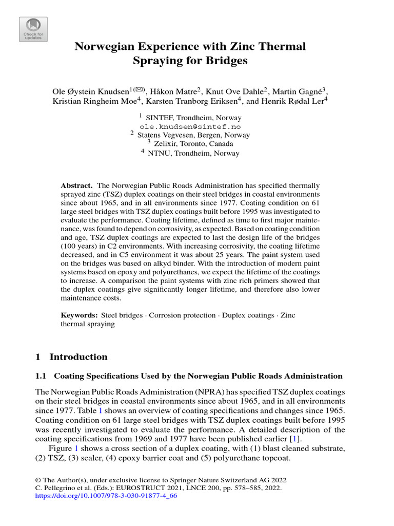 Knudsen 2021 Eurostruct TSZduplex | PDF | Corrosion | Paint
