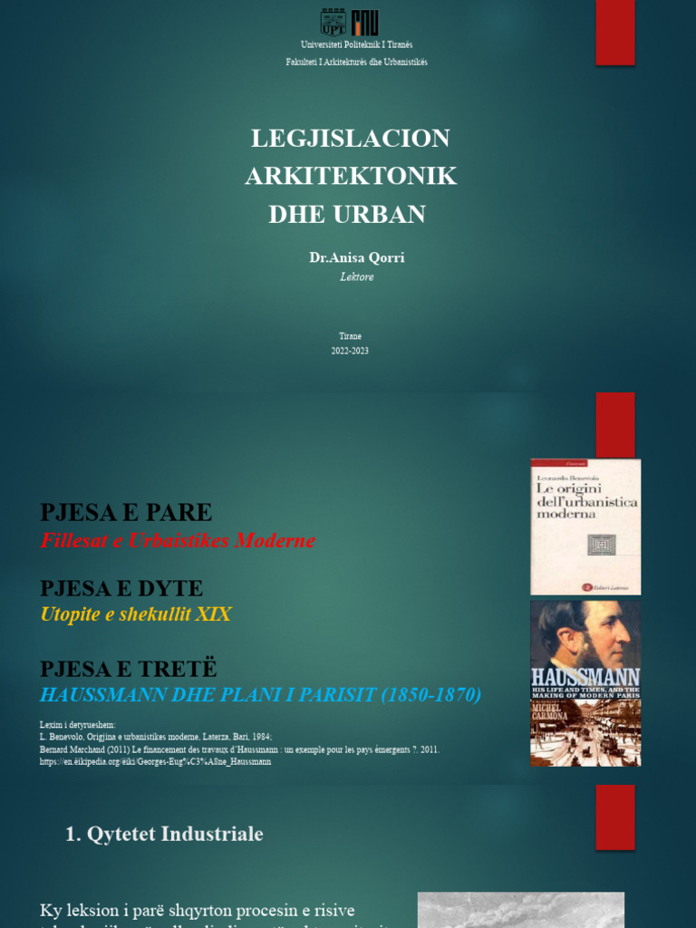 3 Lindja e Urb Moderne Leksion 3 2021 2022 5702 8149 8705 | PDF