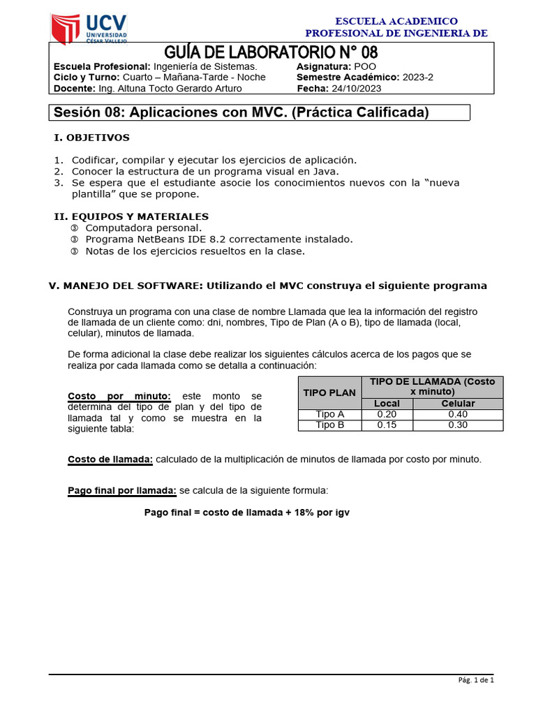 Aplicaciones MVC en Java: Guía Práctica | PDF
