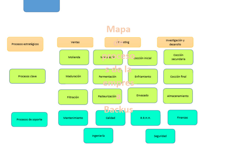 Mapa de Procesos Backus | PDF