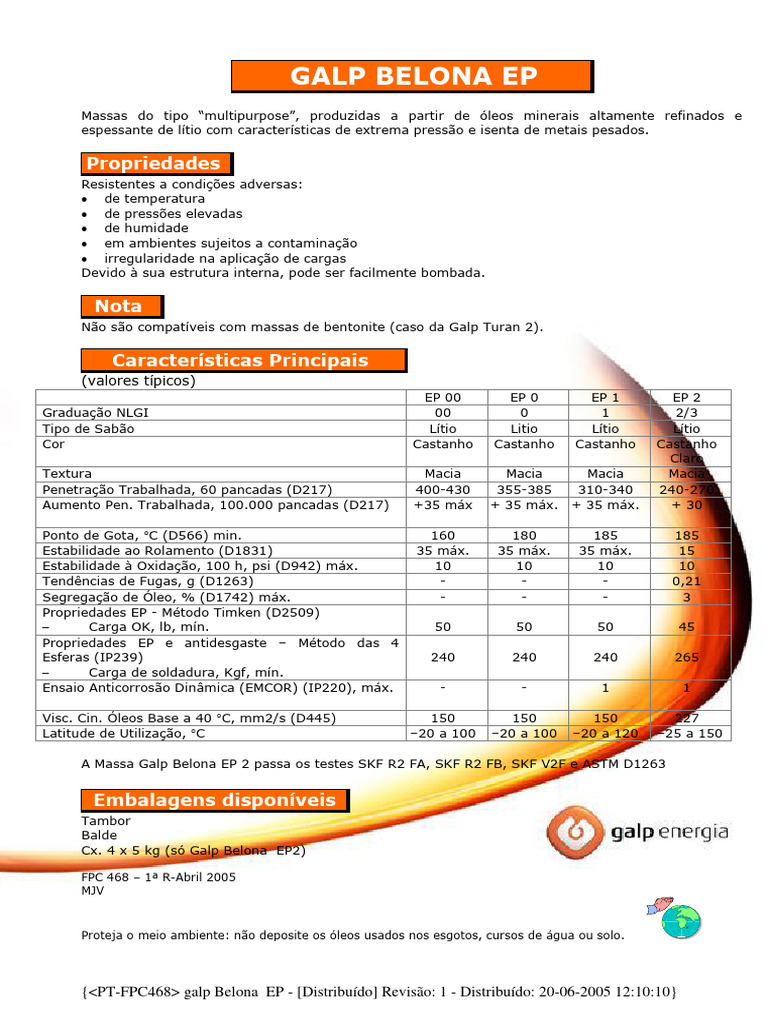 Galp Belona Ep | PDF | Lítio | Ciências Físicas