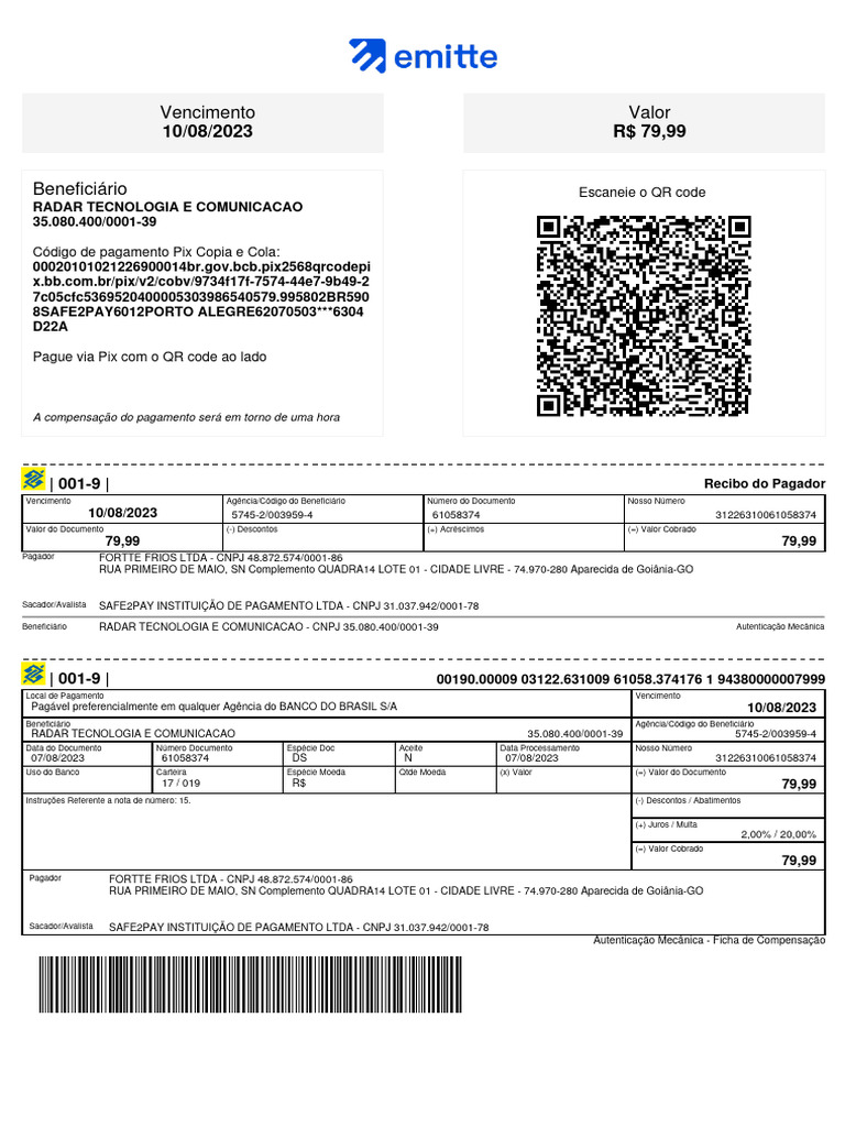 Bolet - Fonte PC - Forte Frios | PDF