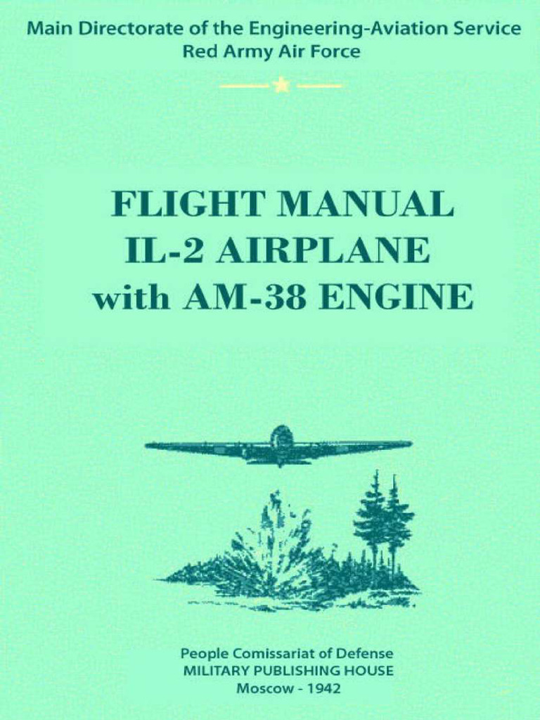 Flight Manual - IL-2 Aircraft (English) | PDF