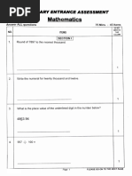 SEA 2025 Answer Booklet | PDF