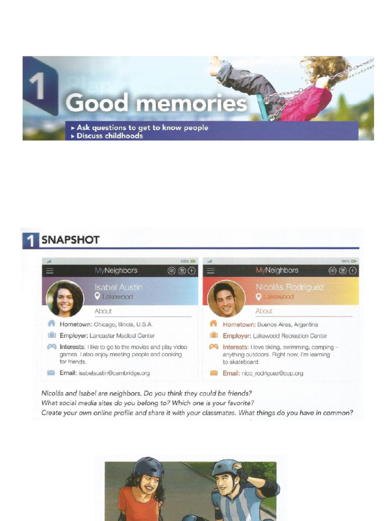 Unit 1 - Good Memories | PDF
