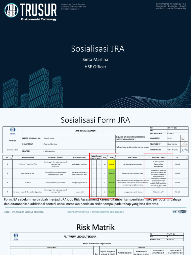 Sosialisasi JRA | PDF