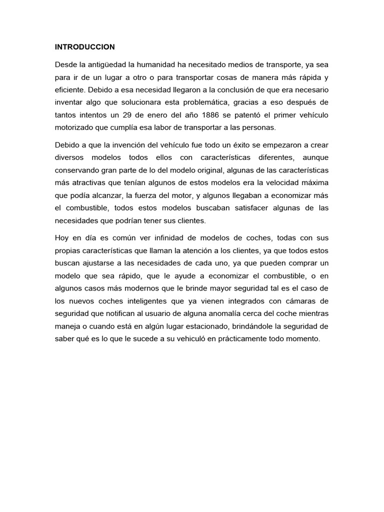 INTRODUCCION | PDF | BMW | Toyota