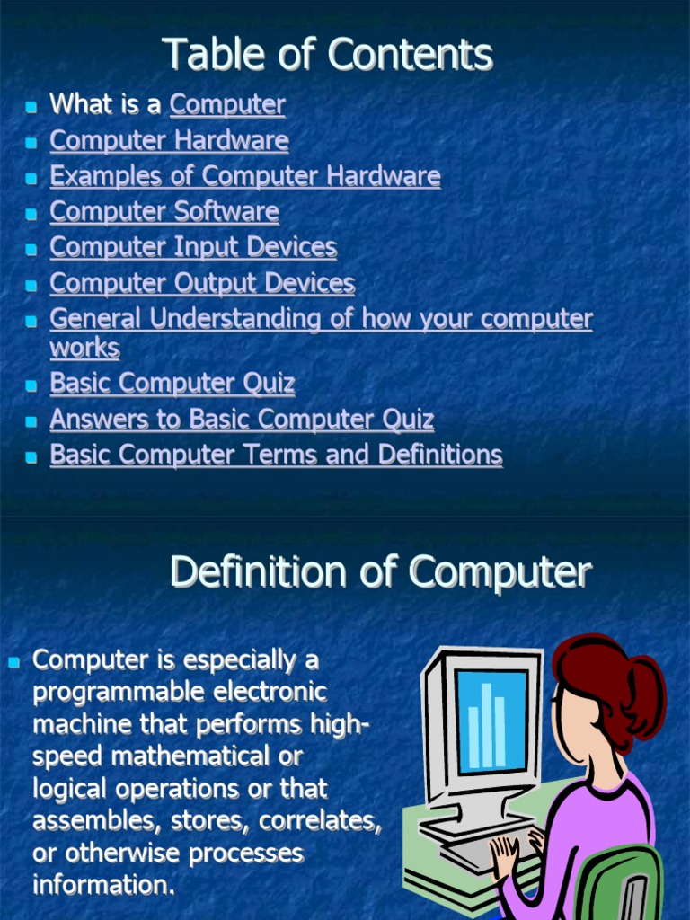 Basic Computer For Small Business | Download Free PDF | Personal ...