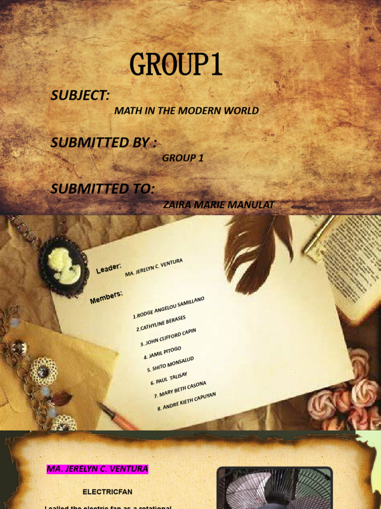 Group1: Subject: Submitted By: Submitted To | PDF | Pattern | Leaf