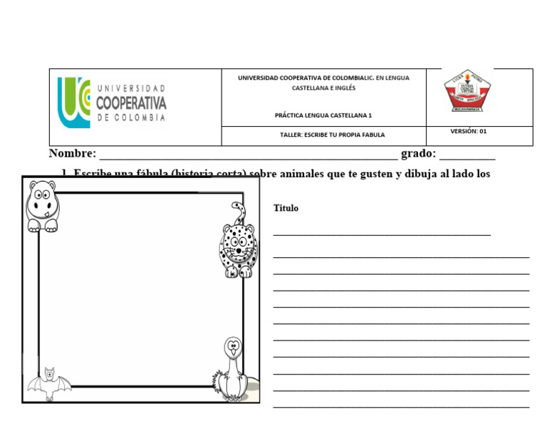 Taller de Escritura Fabula | PDF