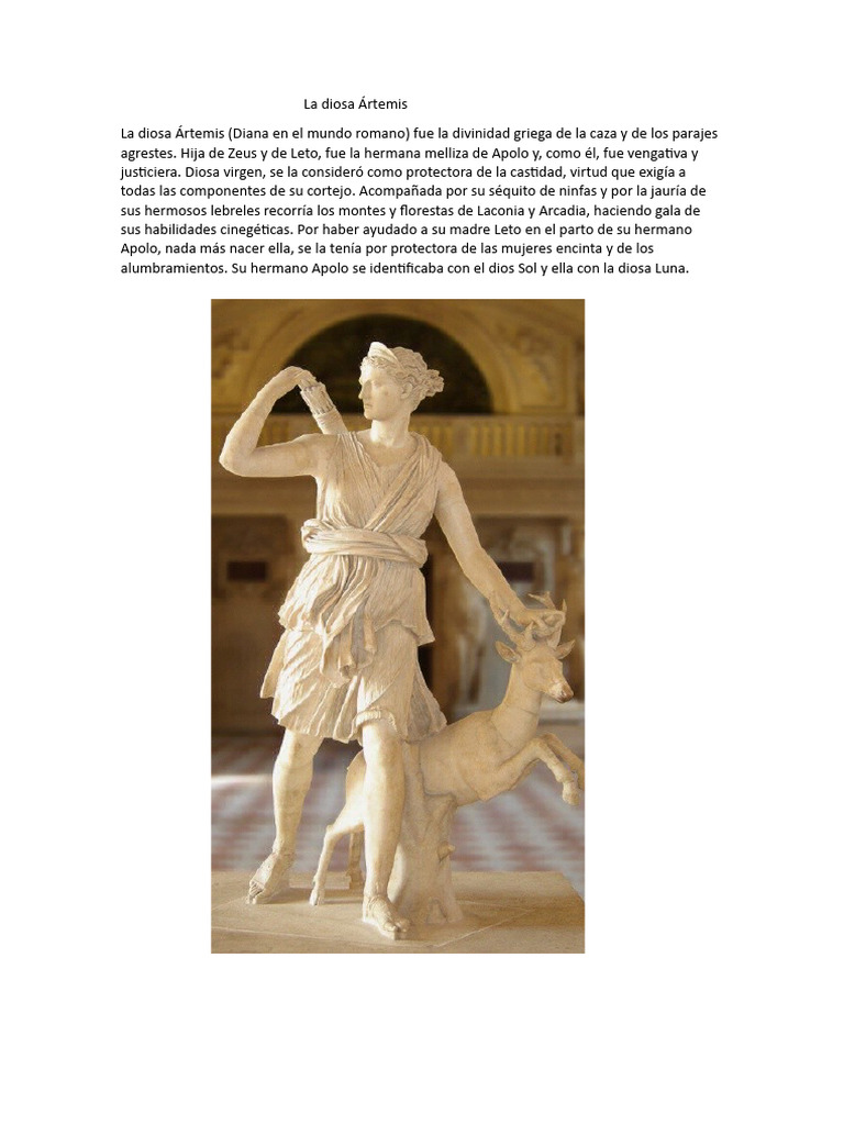 La Diosa Ártemis | PDF