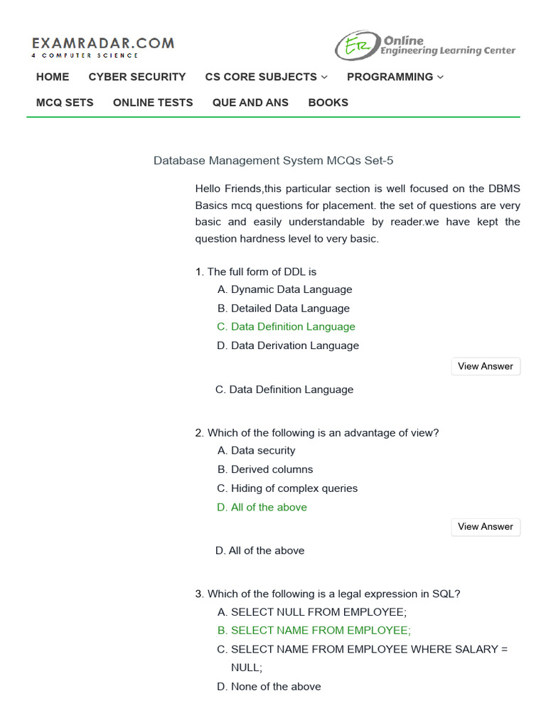 Database | PDF | Relational Model | Databases