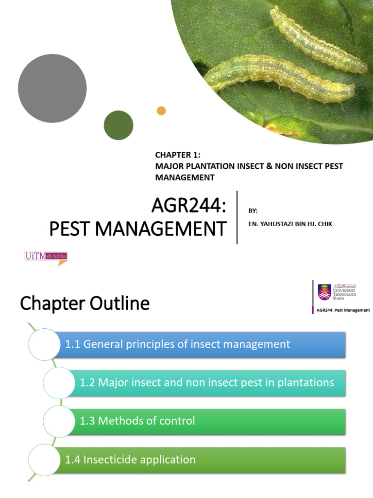 AGR244 | PDF | Pest (Organism) | Insects
