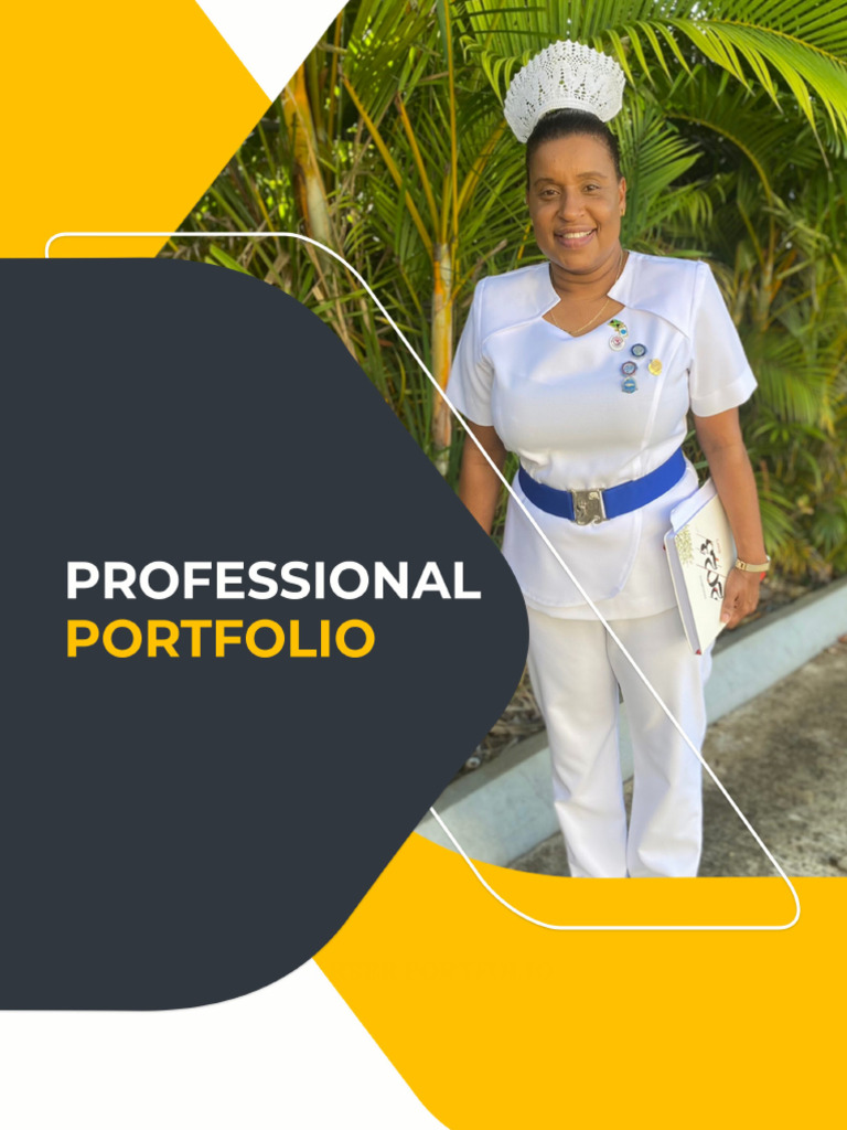 Career Portfolio Cover Page | PDF | Career & Growth